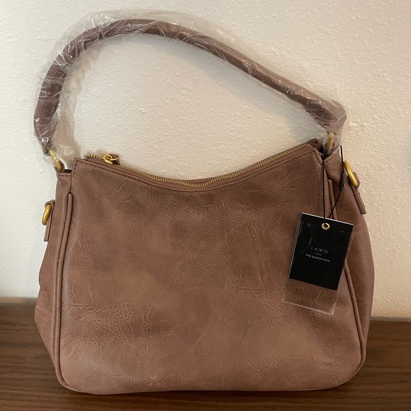 Fawn Design | Bags | Fawn Design Slouch Bag Twisted Strap Mauve | Poshmark